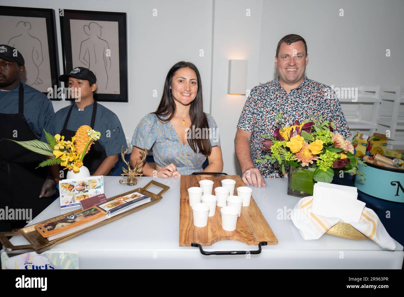 Rachel Hersh of Fauna part of Rooted Hospitality Group and guest attend ...