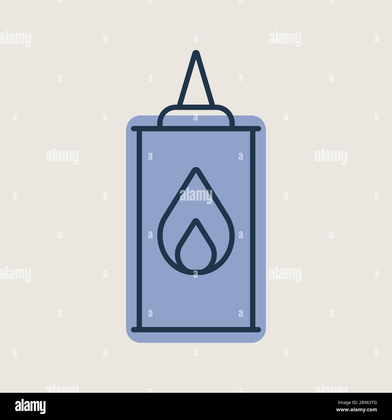 Coaling fluid vector icon. Barbecue and bbq grill sign. Graph symbol ...