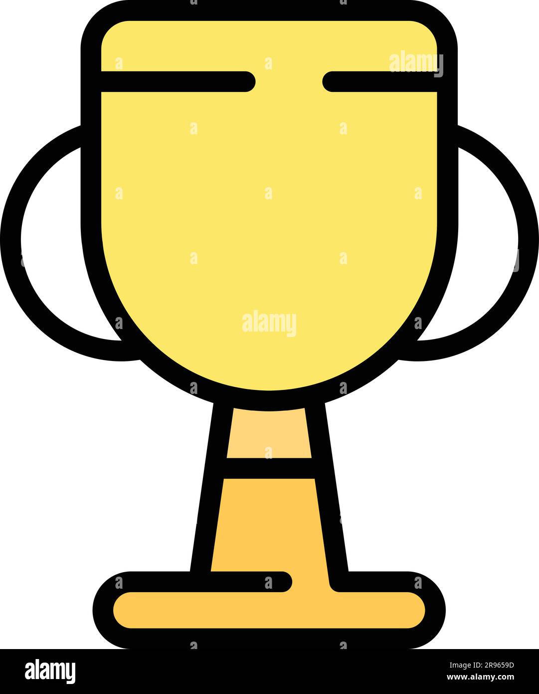 Dog cup icon. Outline Dog cup vector icon for web design isolated on ...