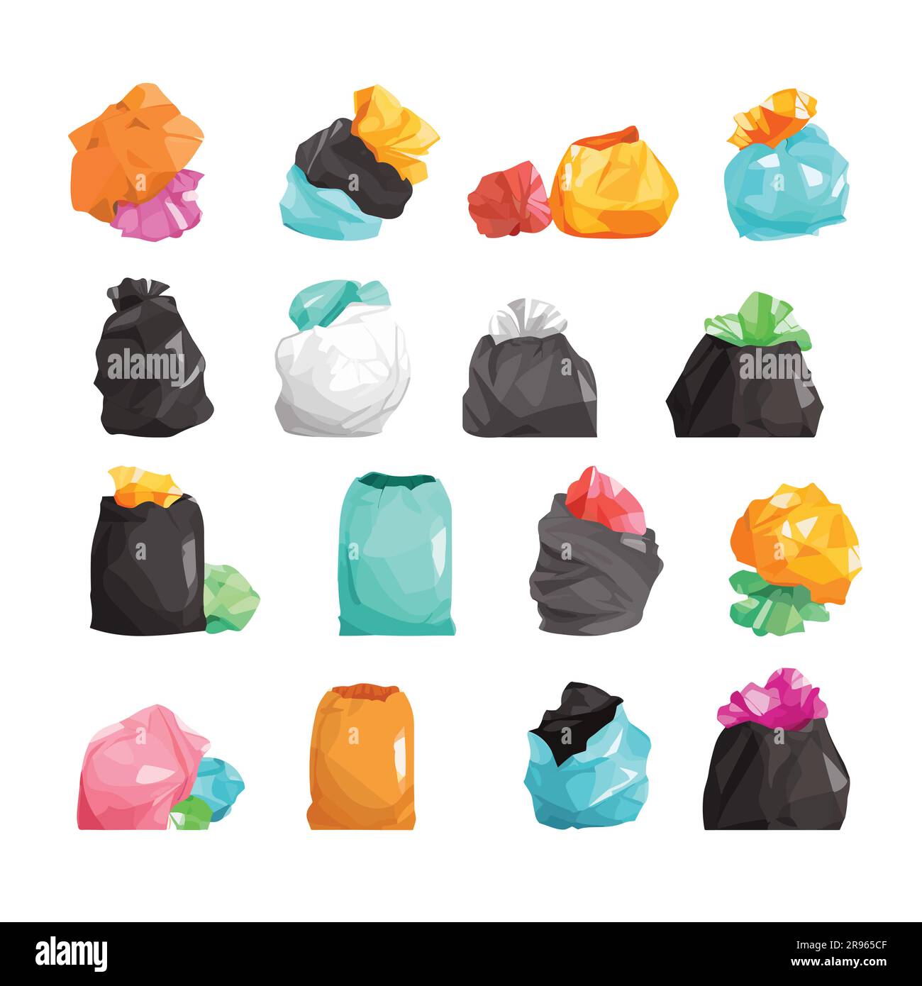 Plastic sack Stock Vector Images - Alamy
