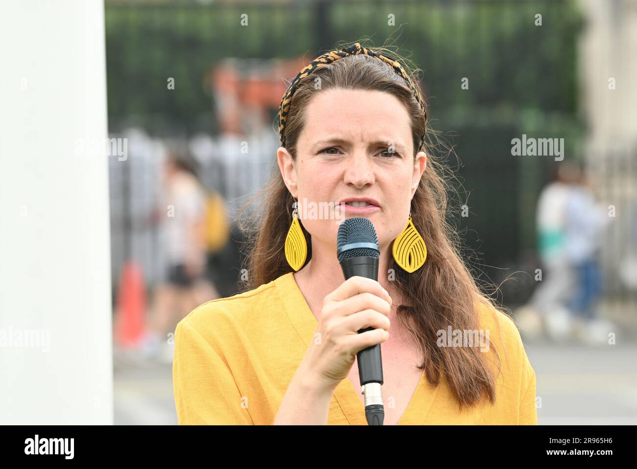 London, UK. 24th June, 2023. Just Stop Oil activists and other ...