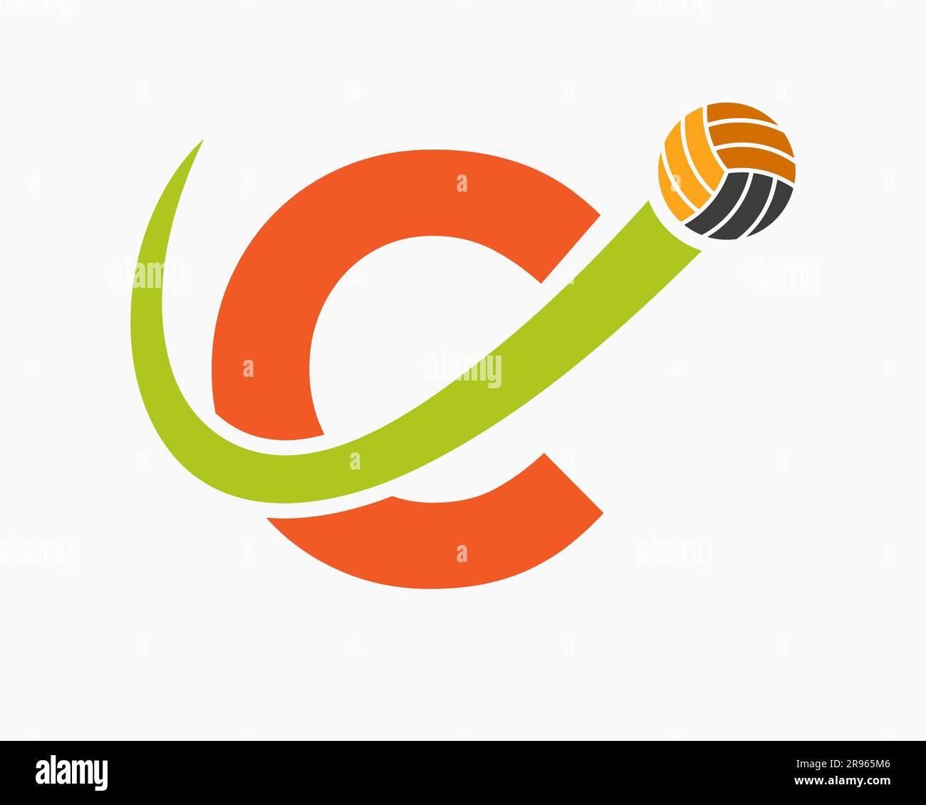 Letter C Sports Logo