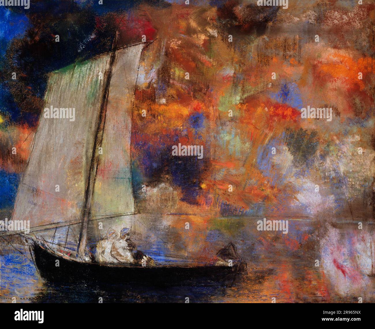 Clouds paintings hi-res stock photography and images - Alamy