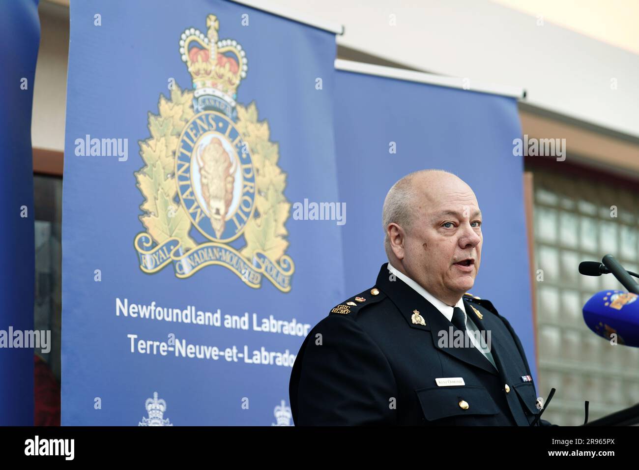 Superintendent Kent Osmond of the Royal Canadian Mounted Police of ...