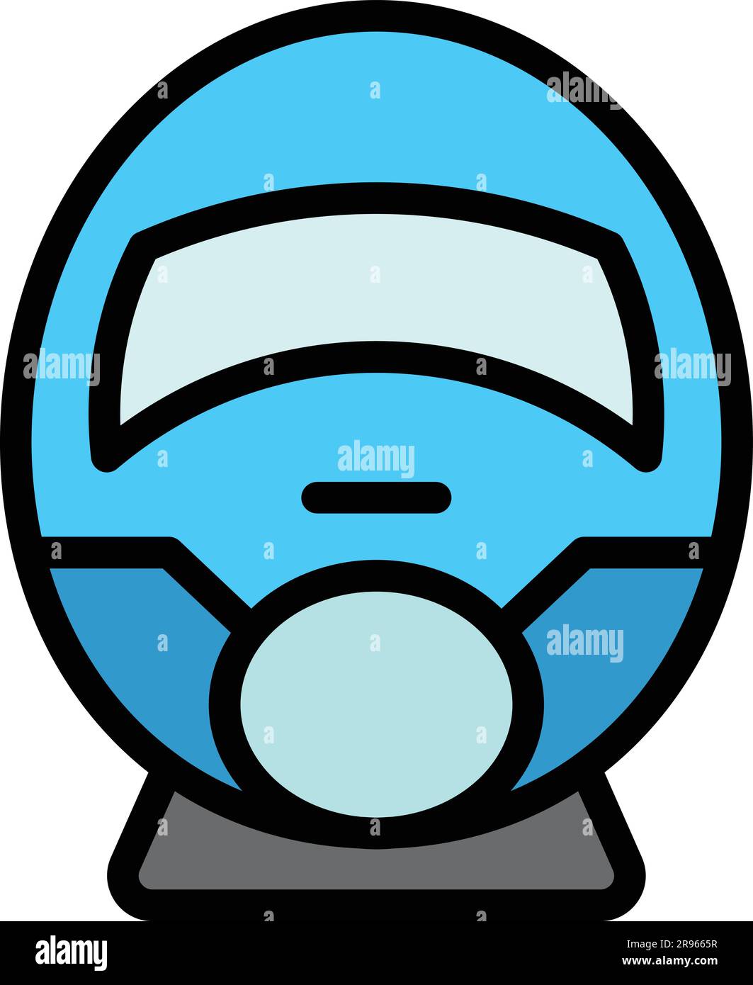 Fast train icon. Outline Fast train vector icon for web design isolated ...