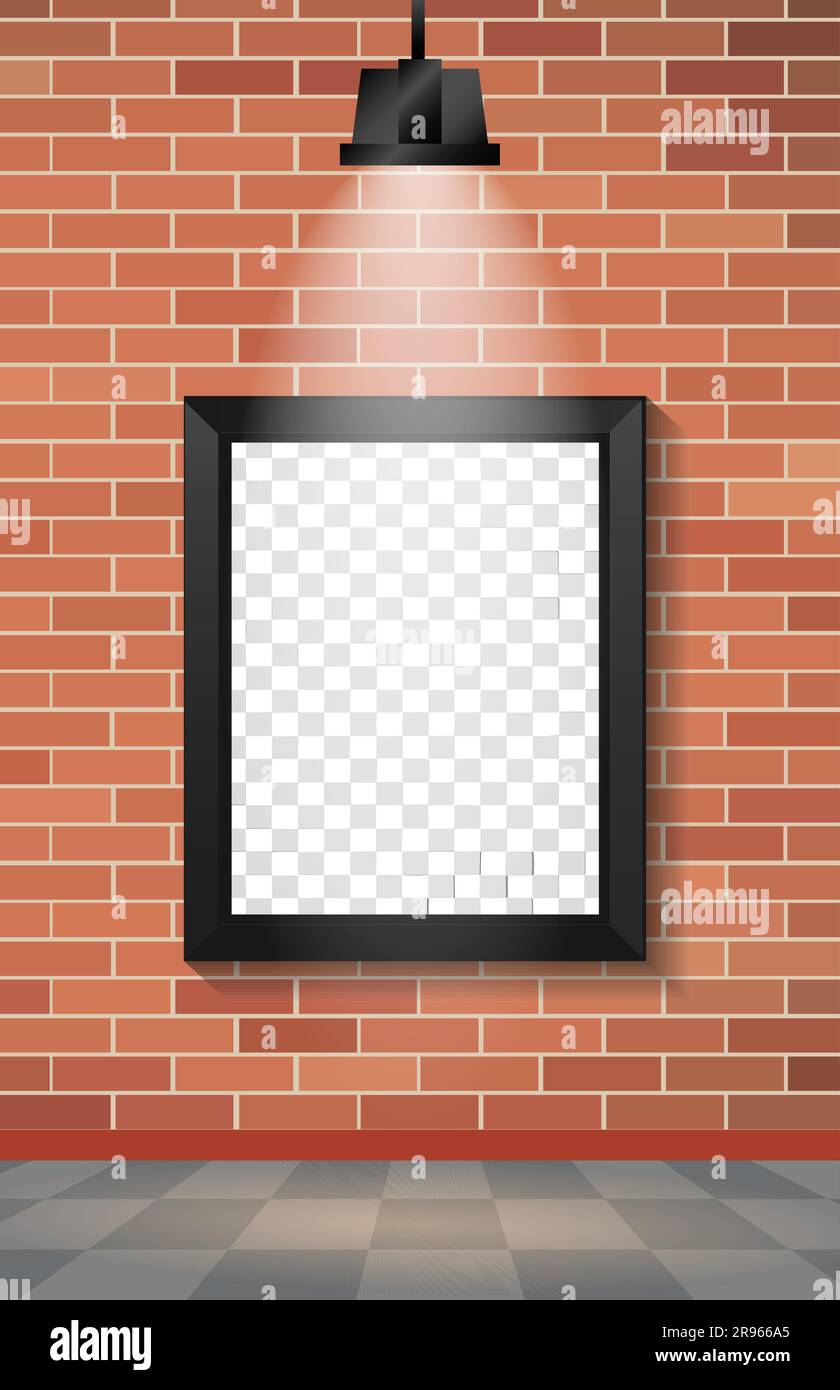 White window on red wall Stock Vector Images - Alamy
