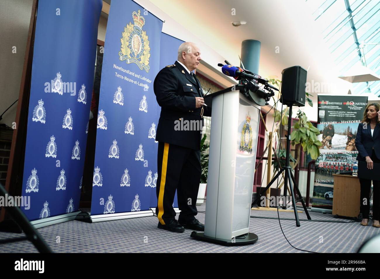 Superintendent Kent Osmond of the Royal Canadian Mounted Police of ...