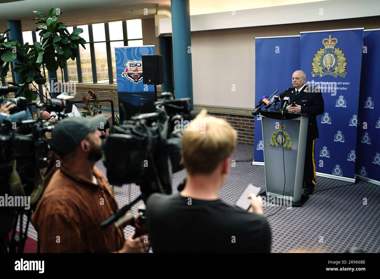 Superintendent Kent Osmond of the Royal Canadian Mounted Police of ...