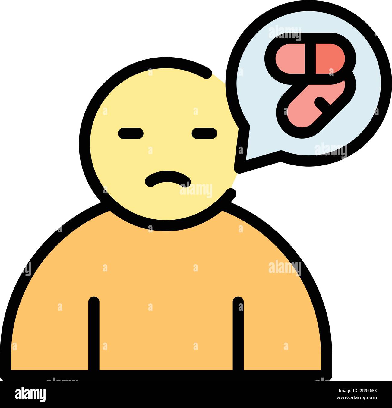 Narcissism icon. Outline Narcissism vector icon for web design isolated ...