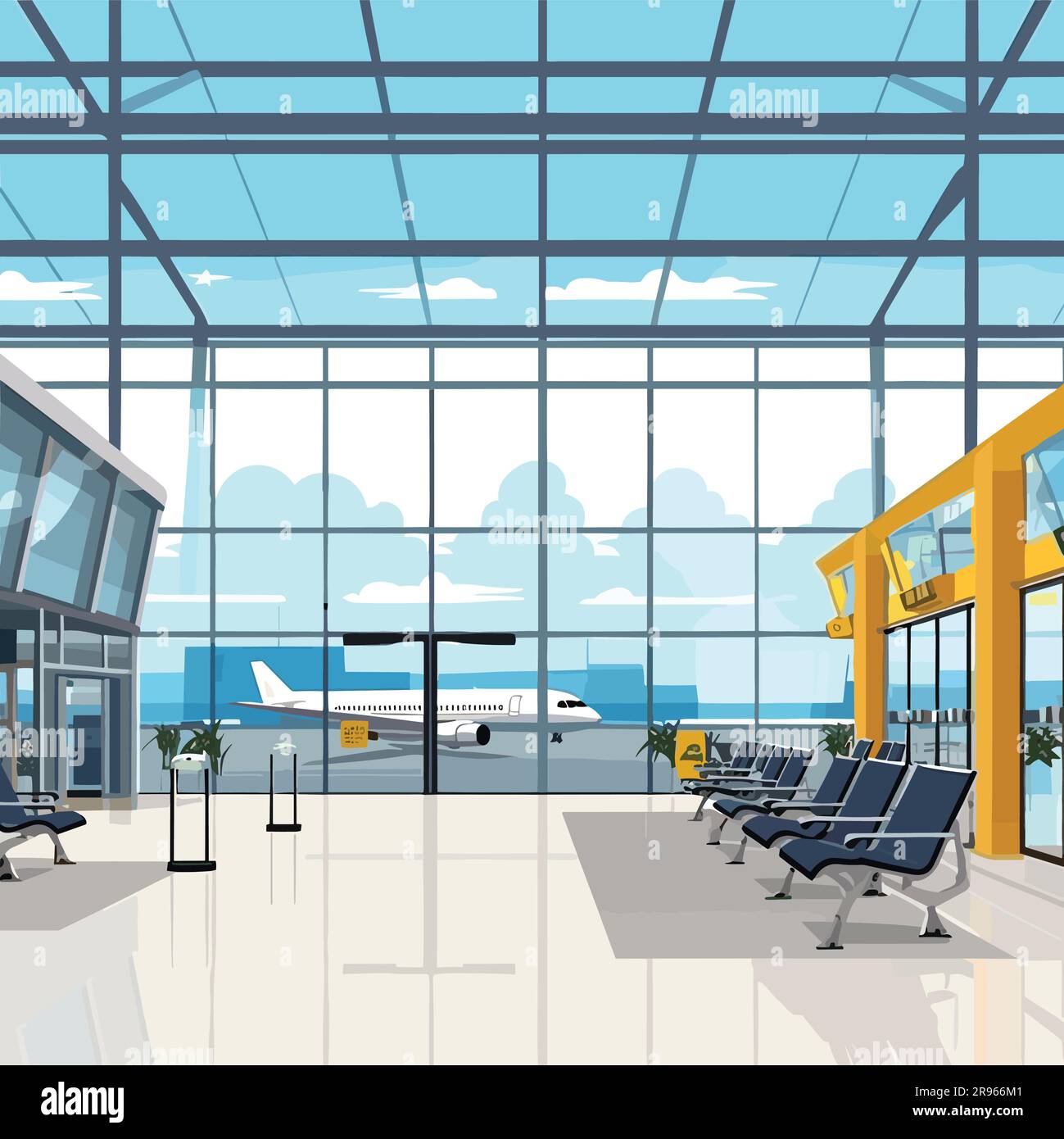Airport belt Stock Vector Images - Alamy