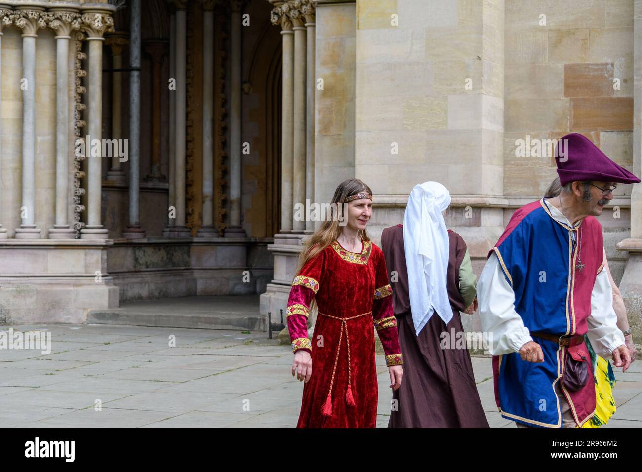 St Albans, UK, 24th June 2023, Alban Pilgrimage, a magnificent ...