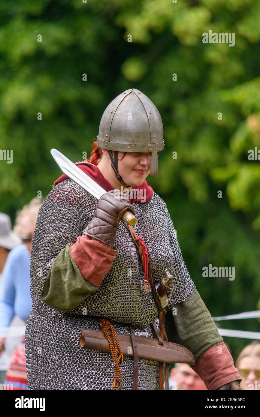 St Albans, UK, 24th June 2023, Alban Pilgrimage, a magnificent ...