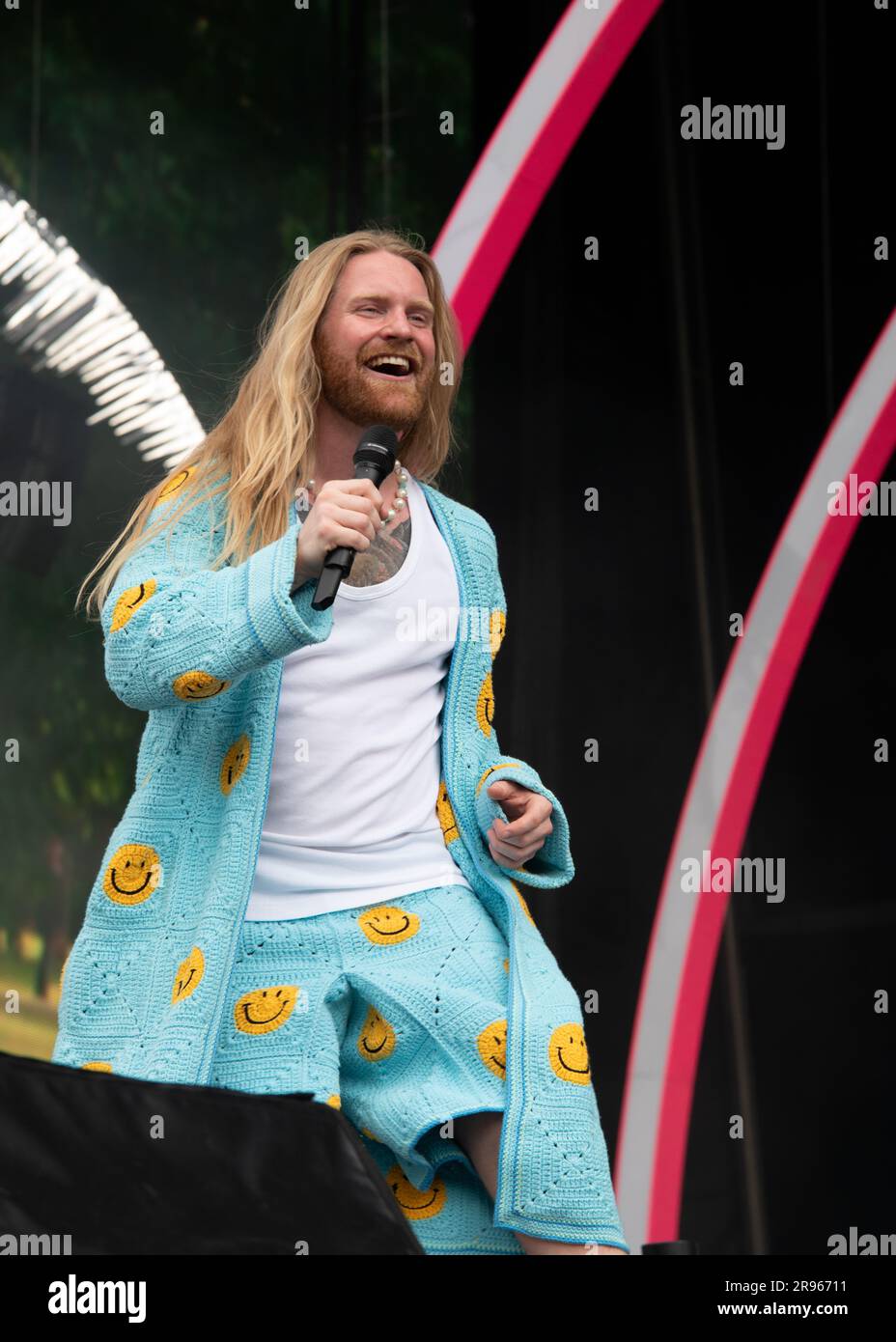 London, United Kingdom, 24th June 2023. Sam Ryder performs live at BST ...