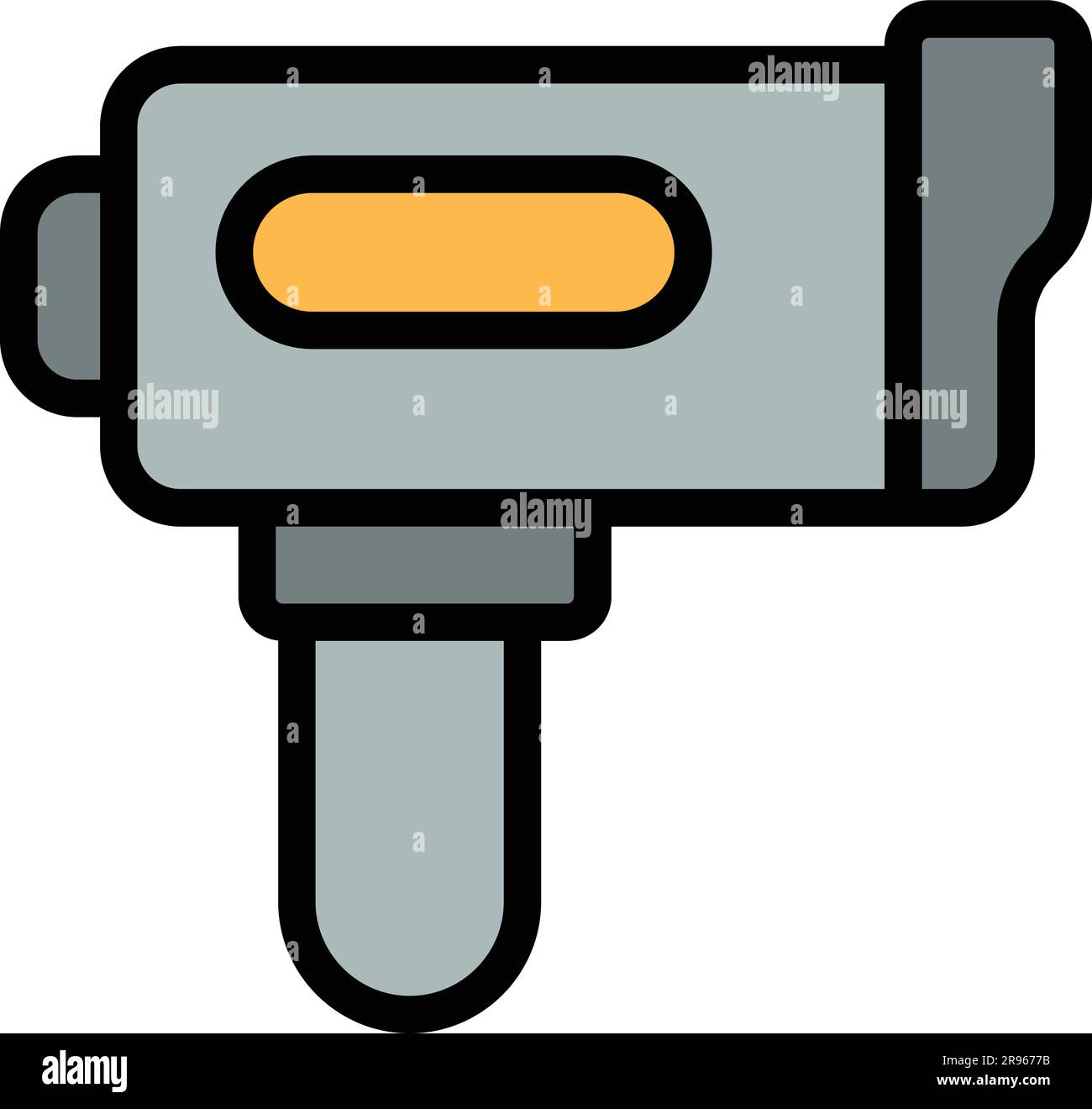 Speed radar equipment icon. Outline Speed radar equipment vector icon ...