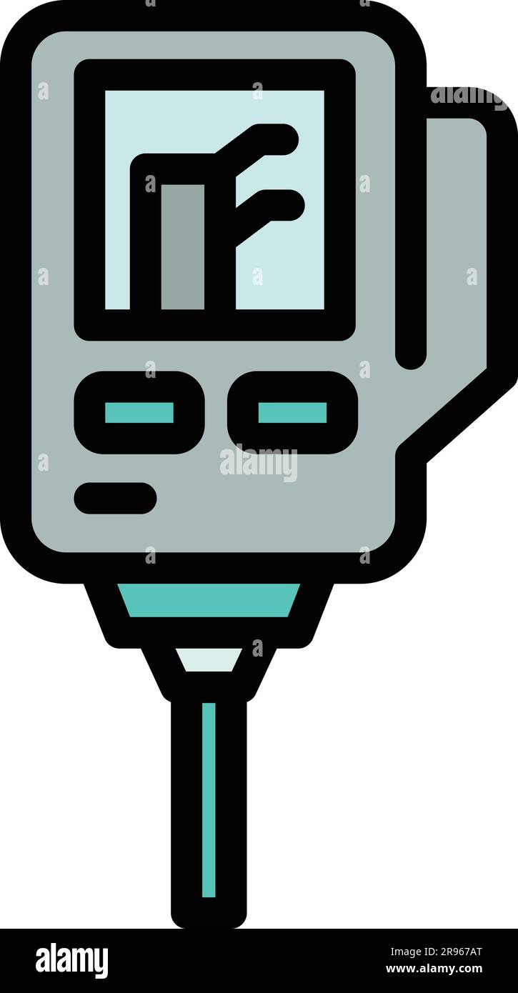 Ph device icon. Outline Ph device vector icon for web design isolated ...