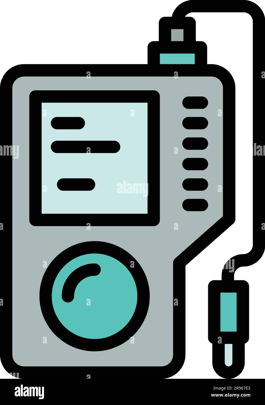 Ph tool icon. Outline Ph tool vector icon for web design isolated on ...