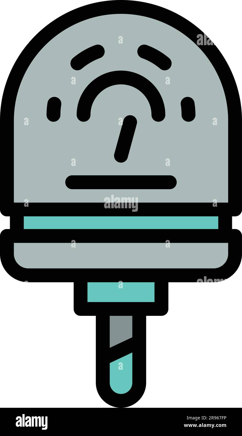 Lab ph meter icon. Outline Lab ph meter vector icon for web design isolated on white background ...