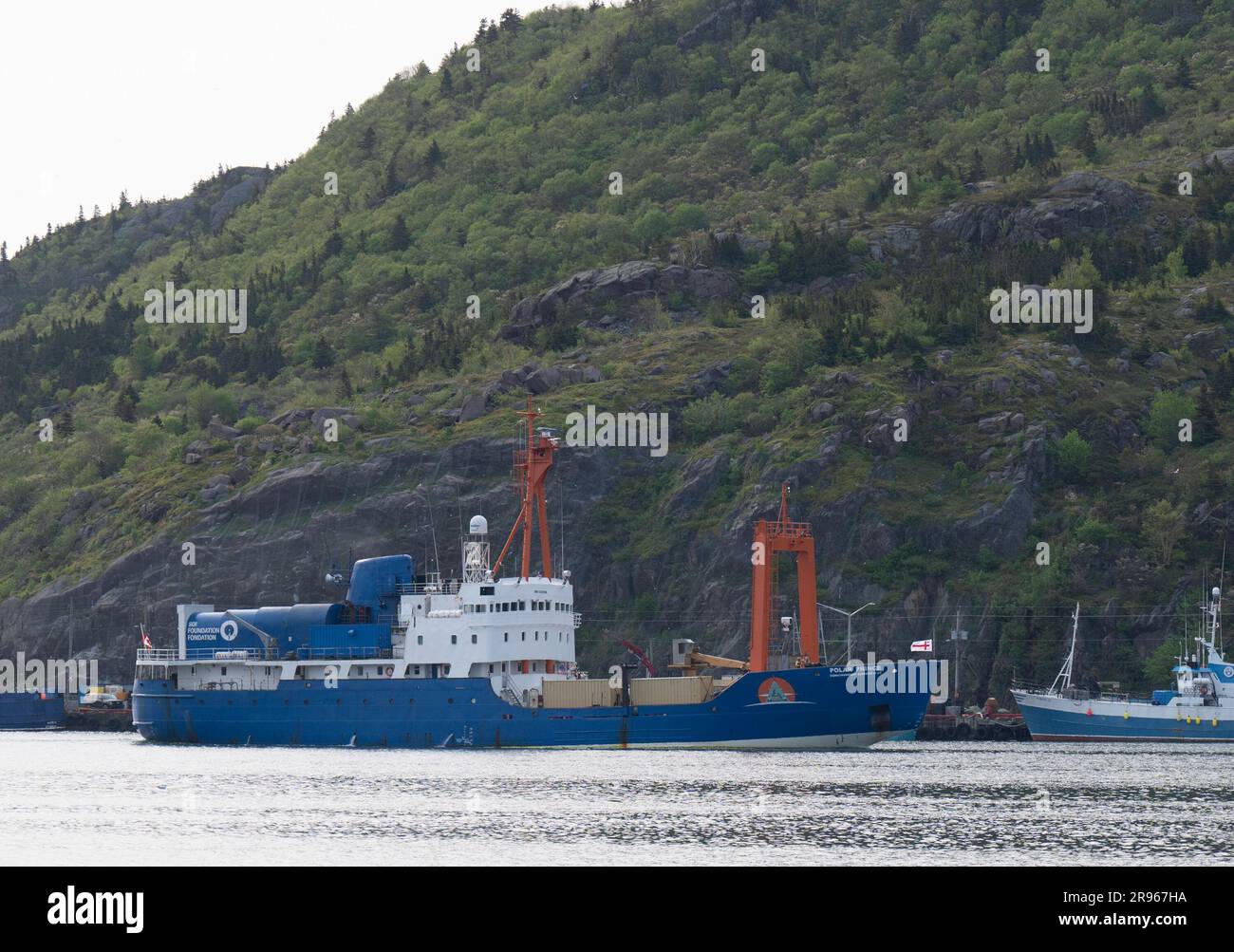 The Polar Prince arrives, Saturday, June 24, 2023 at the port in St ...