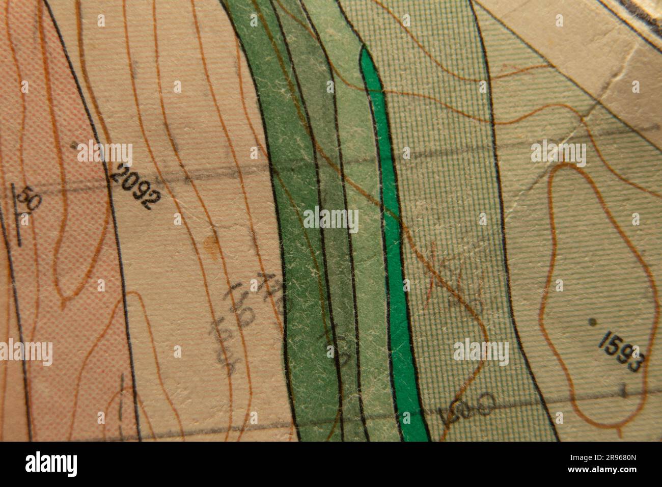 geological map for training as background close up Stock Photo - Alamy