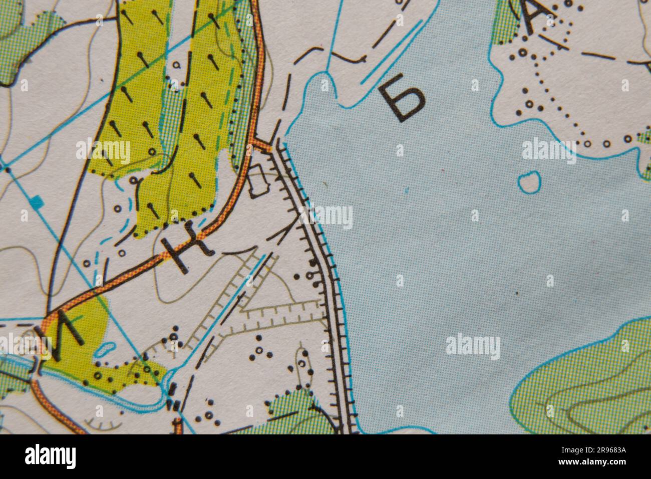 geological map for training as background close up Stock Photo - Alamy