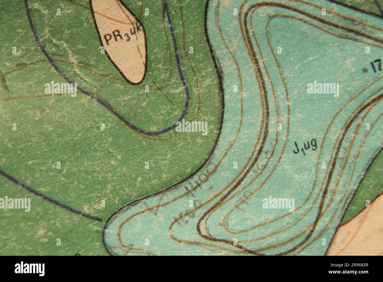 geological map for training as background close up Stock Photo - Alamy