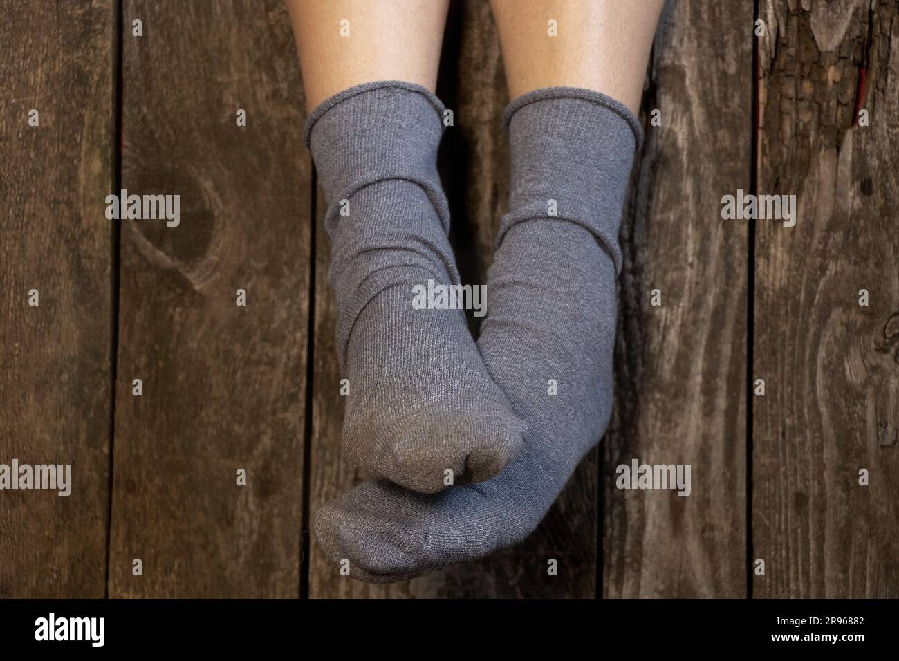 Barefoot legs on warm hi-res stock photography and images - Alamy