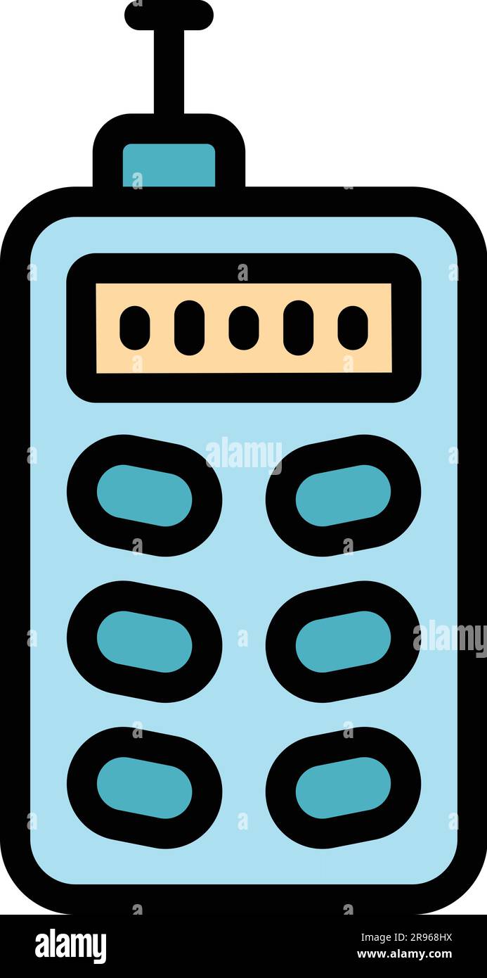 Survey laser meter icon. Outline Survey laser meter vector icon for web ...