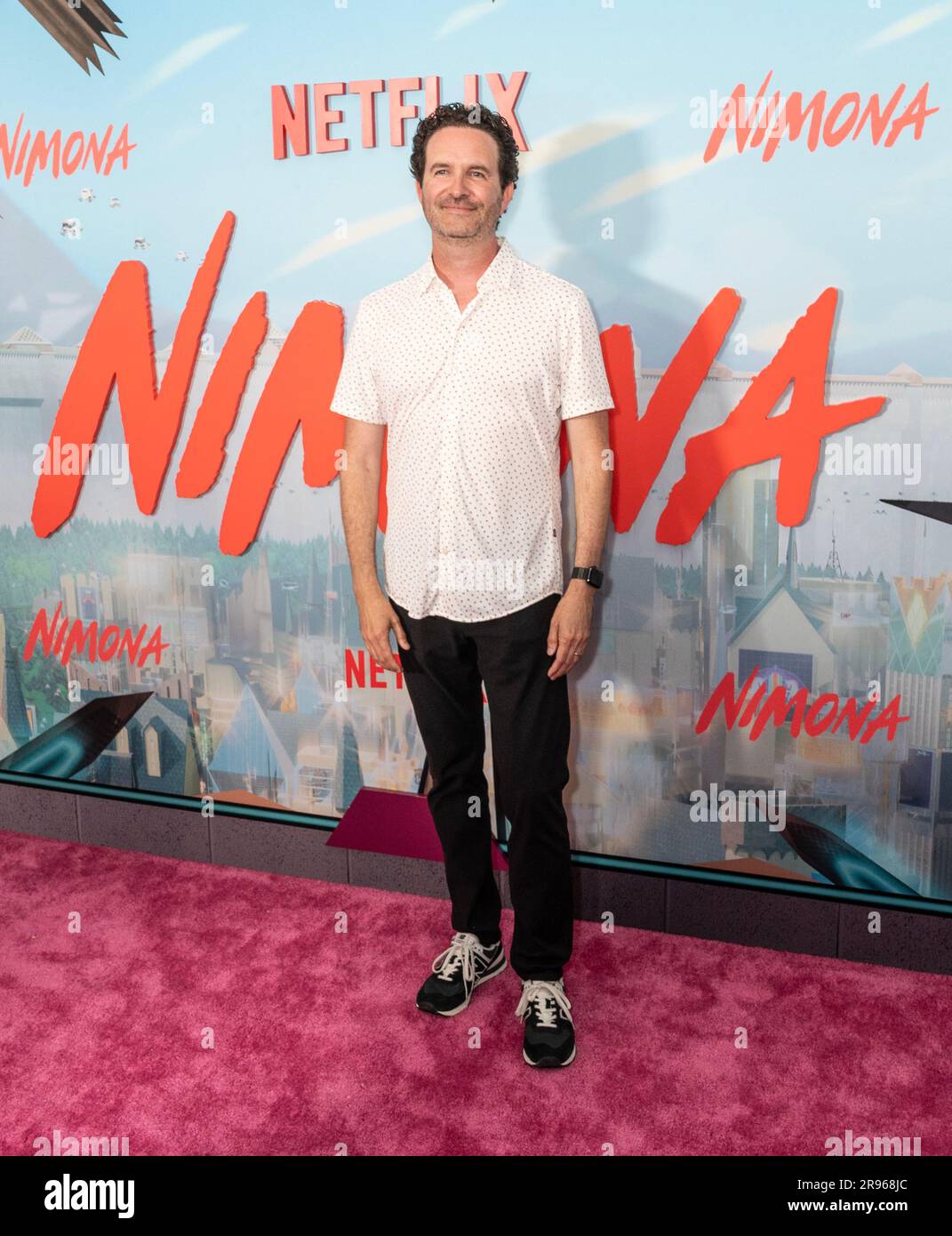 Robert Baird attends special screening of Netflix's Nimona in New York ...