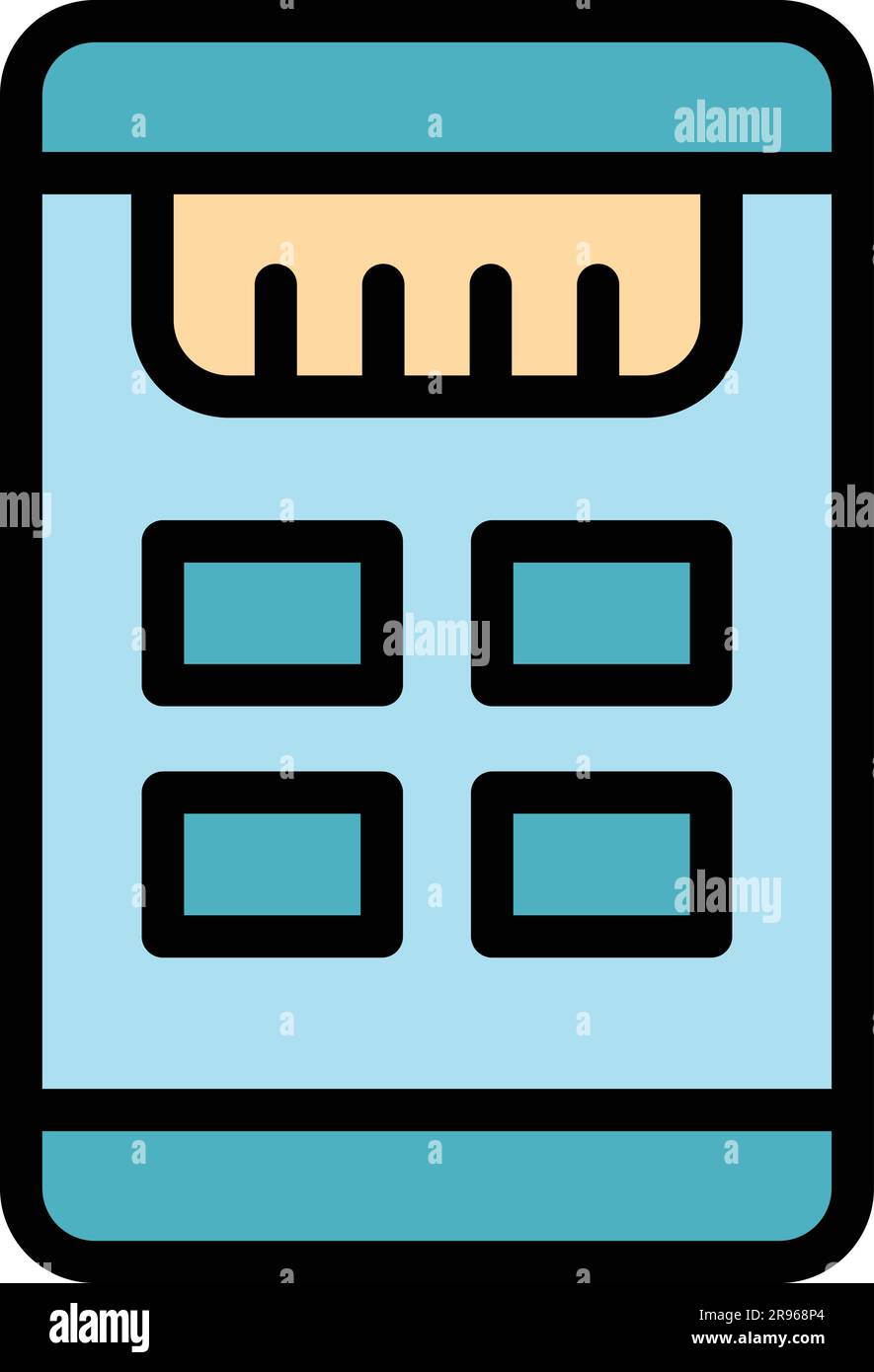 Laser level tool icon. Outline Laser level tool vector icon for web ...