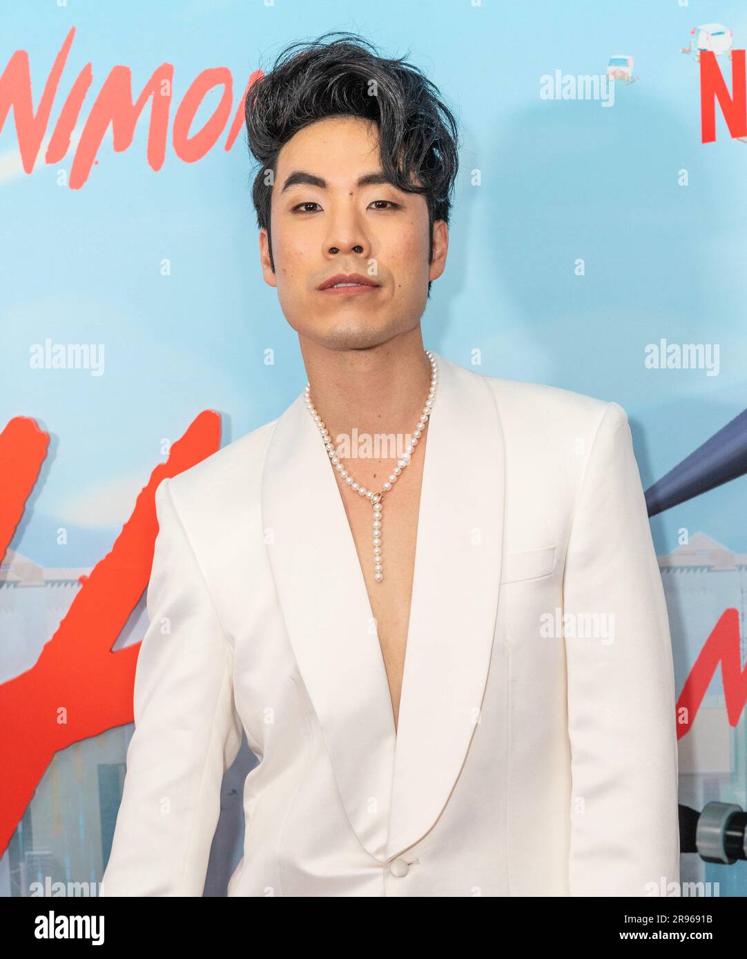 Eugene Lee Yang attends special screening of Netflix's Nimona in New ...