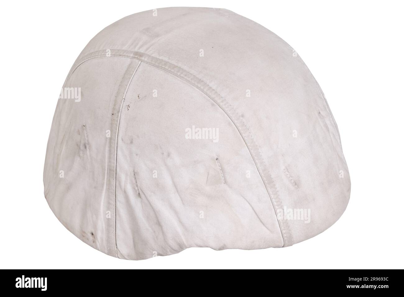 German nazi army helmet with white camouflage cover, type winter ...
