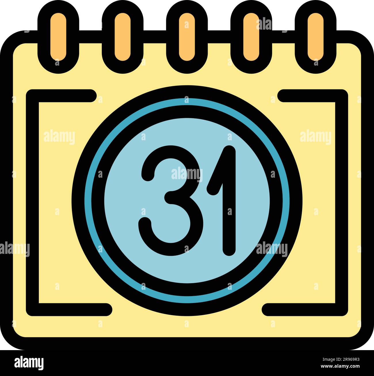 Event planner organizer icon. Outline Event planner organizer vector ...