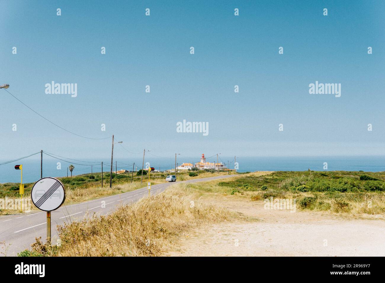 Cabo da roca road hi-res stock photography and images - Alamy