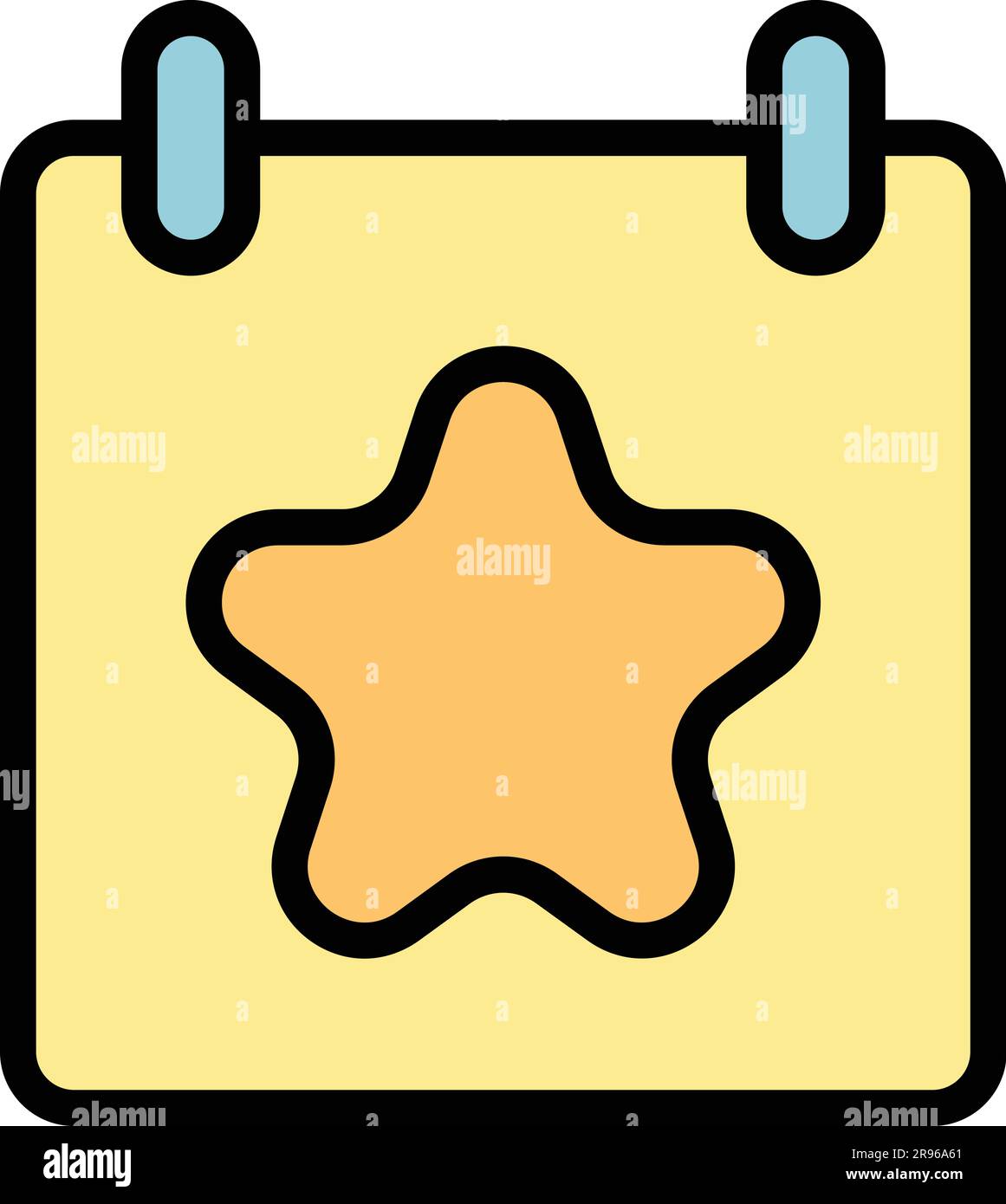 Event planner symbol icon. Outline Event planner symbol vector icon for ...