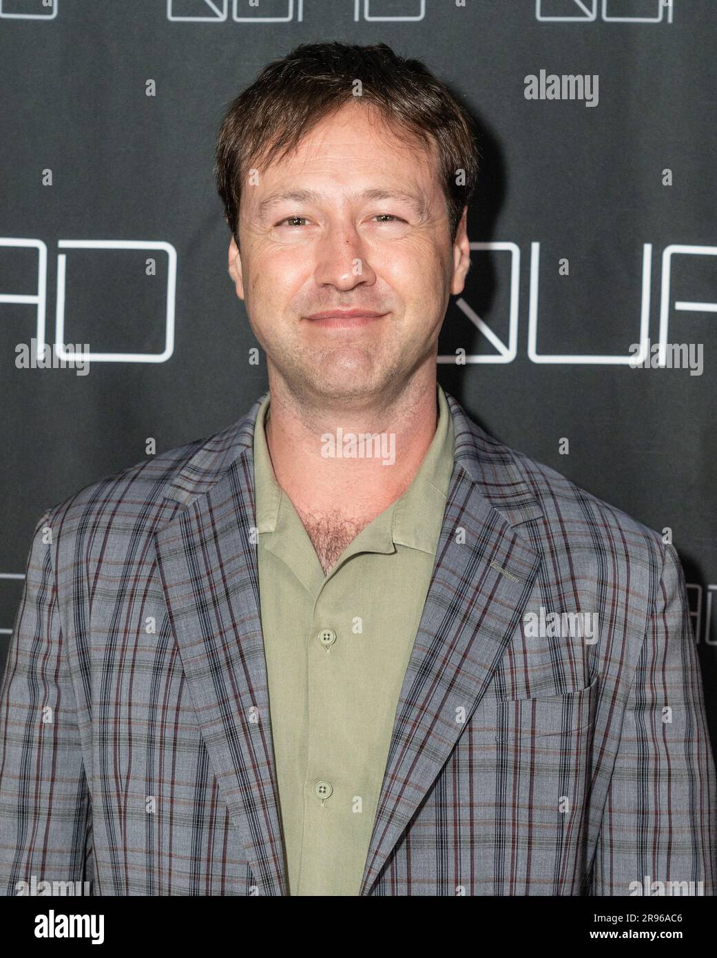 New York, USA. 24th June, 2023. Russell Brown attends premiere of Loren ...