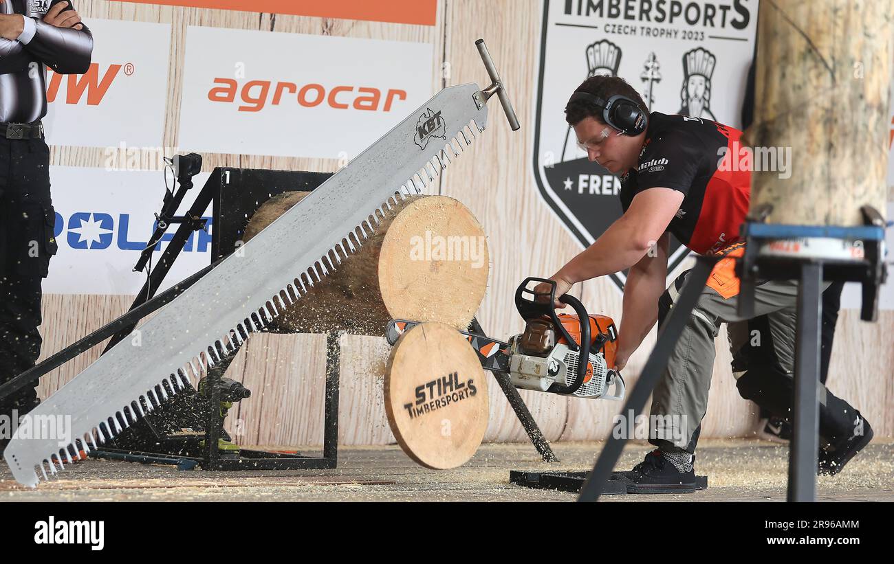 Czech Trophy 2023, Stihl Timbersports competition in Frenstat pod ...