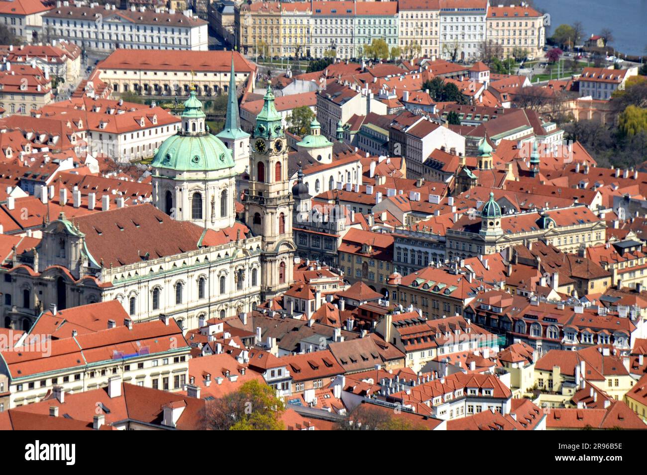 This is a vibrant image of Prague City, in the Czech Republic ...