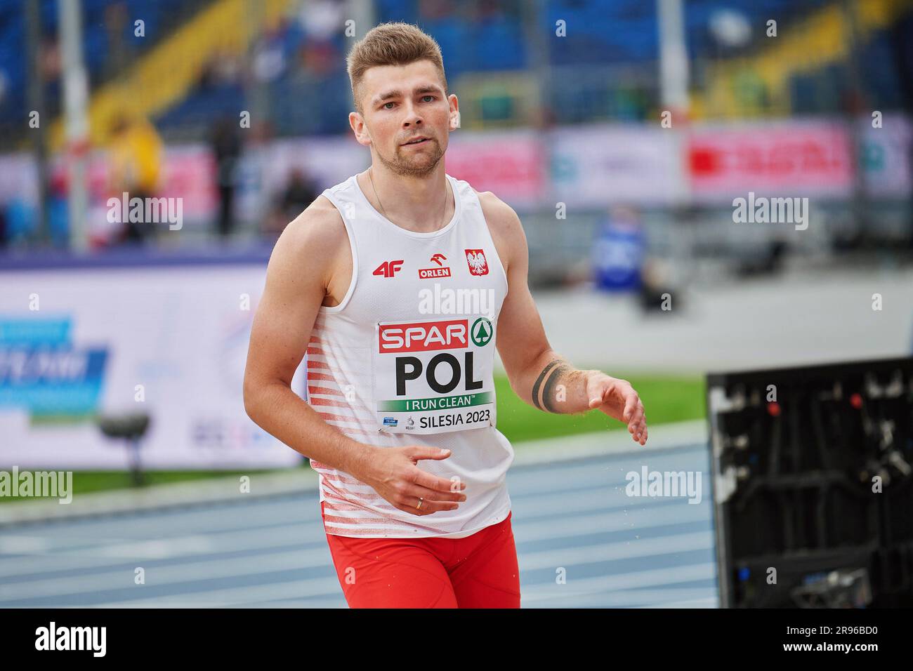Chorzow, Pol. 24th June, 2023. June 24, 2023, CHORZOW, POL: 24.06.2023 CHORZOW, STADION STADION ...