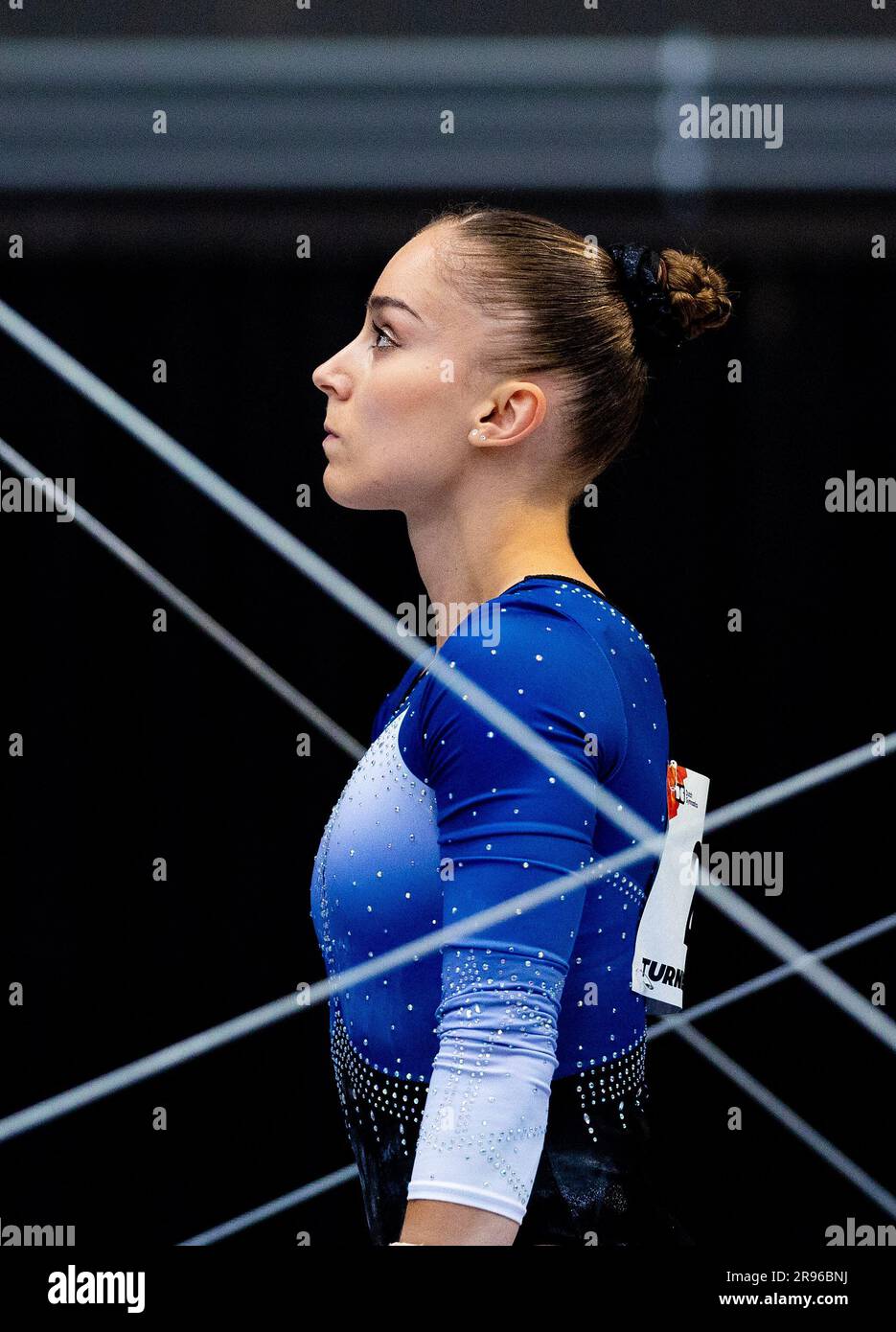 ROTTERDAM - Vera van Pol in action during the women's all-around final ...