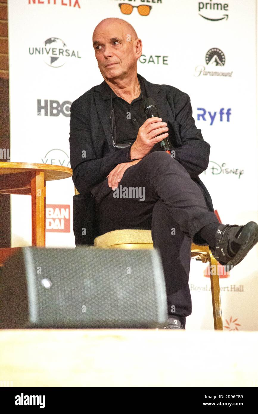 London, UK. 24th June, 2023. Stars and Directors Q&A at London Action ...