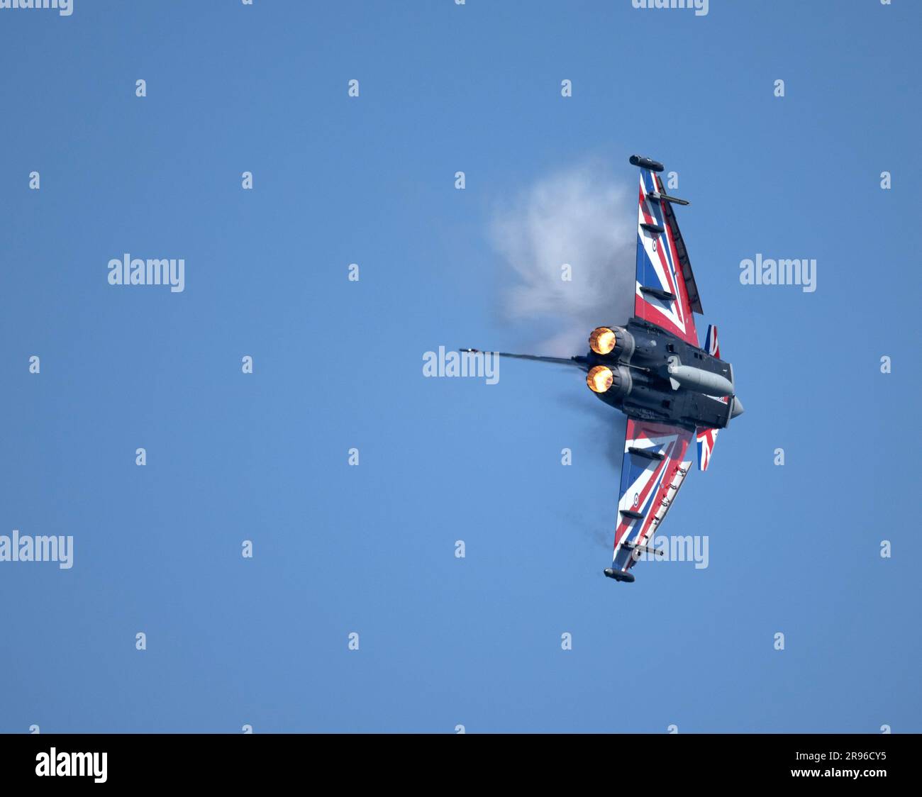 RAF Tornado Display Team from RAF Coninsby, taking part in the Armed ...