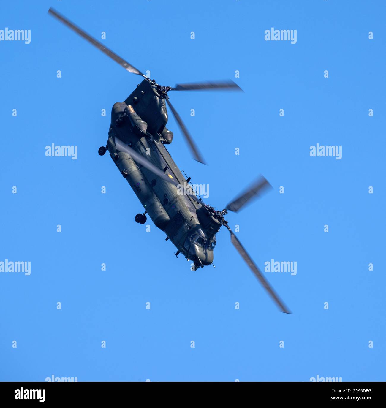 Royal Air Force, Chinook Helicopter, taking part in the Armed Forces ...