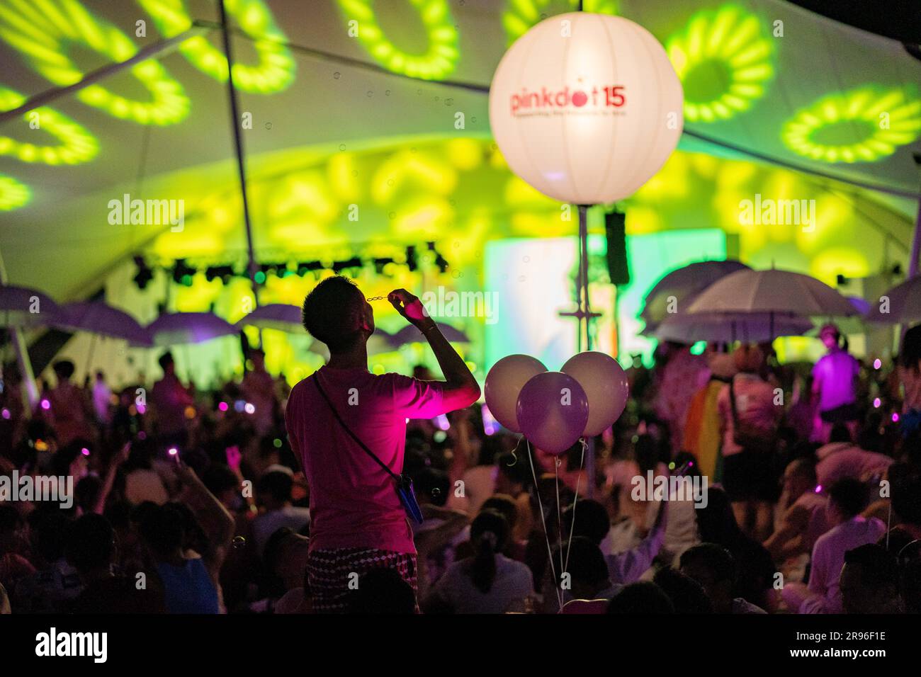 Singapore 24th June 2023 Thousands Celebrate Pink Dot Sg In Hong