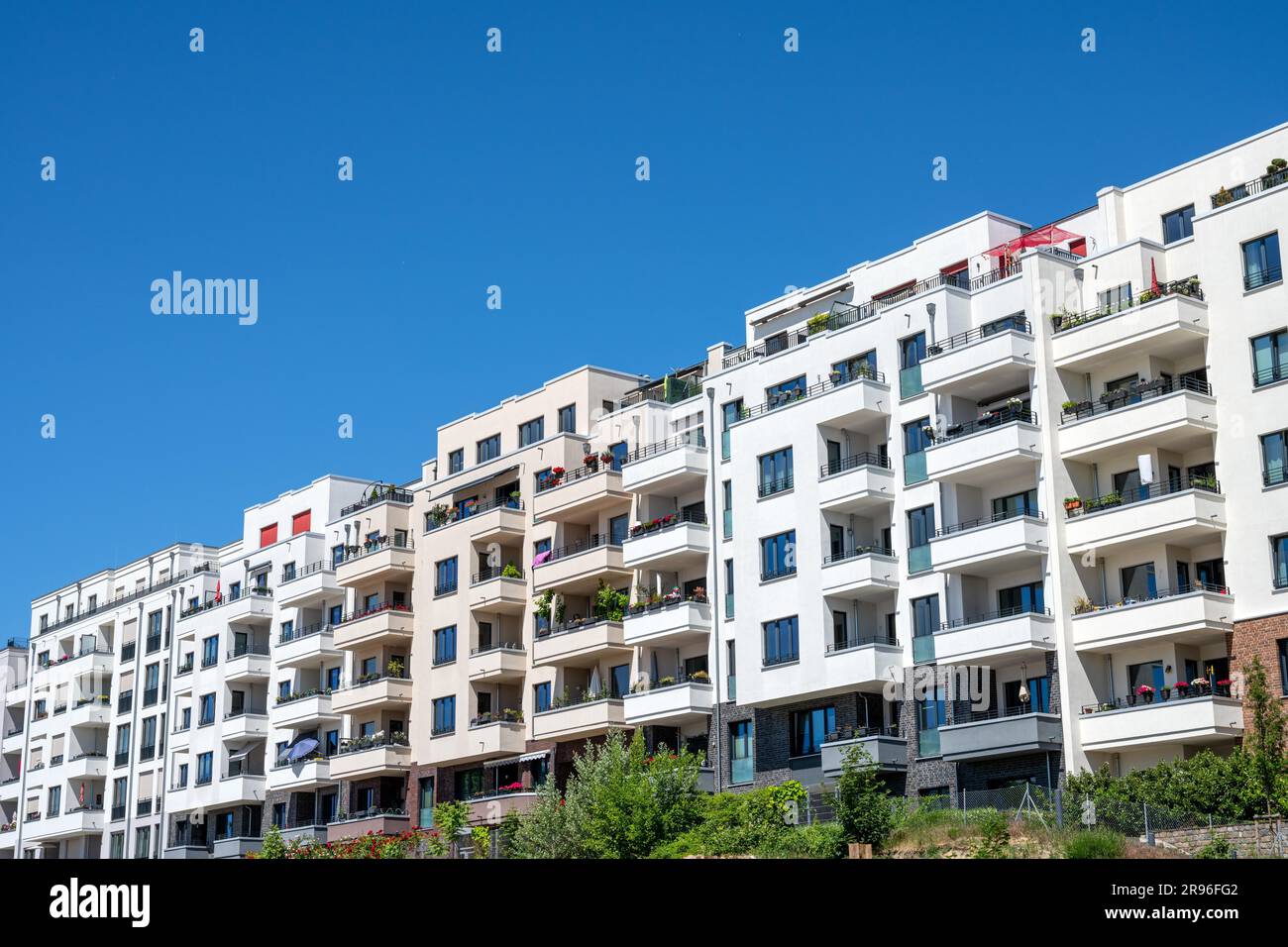 Modern residential buildings in Berlin, Germany Stock Photo - Alamy