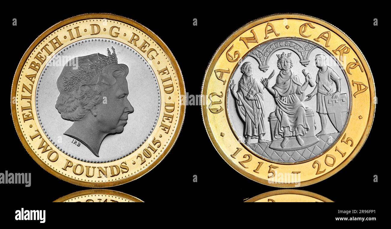Queen elizabeth ii 4th coin portrait hi-res stock photography and ...