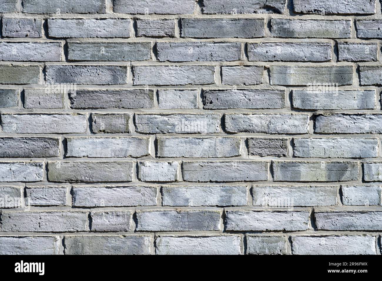 Background from a new grey brick wall Stock Photo - Alamy