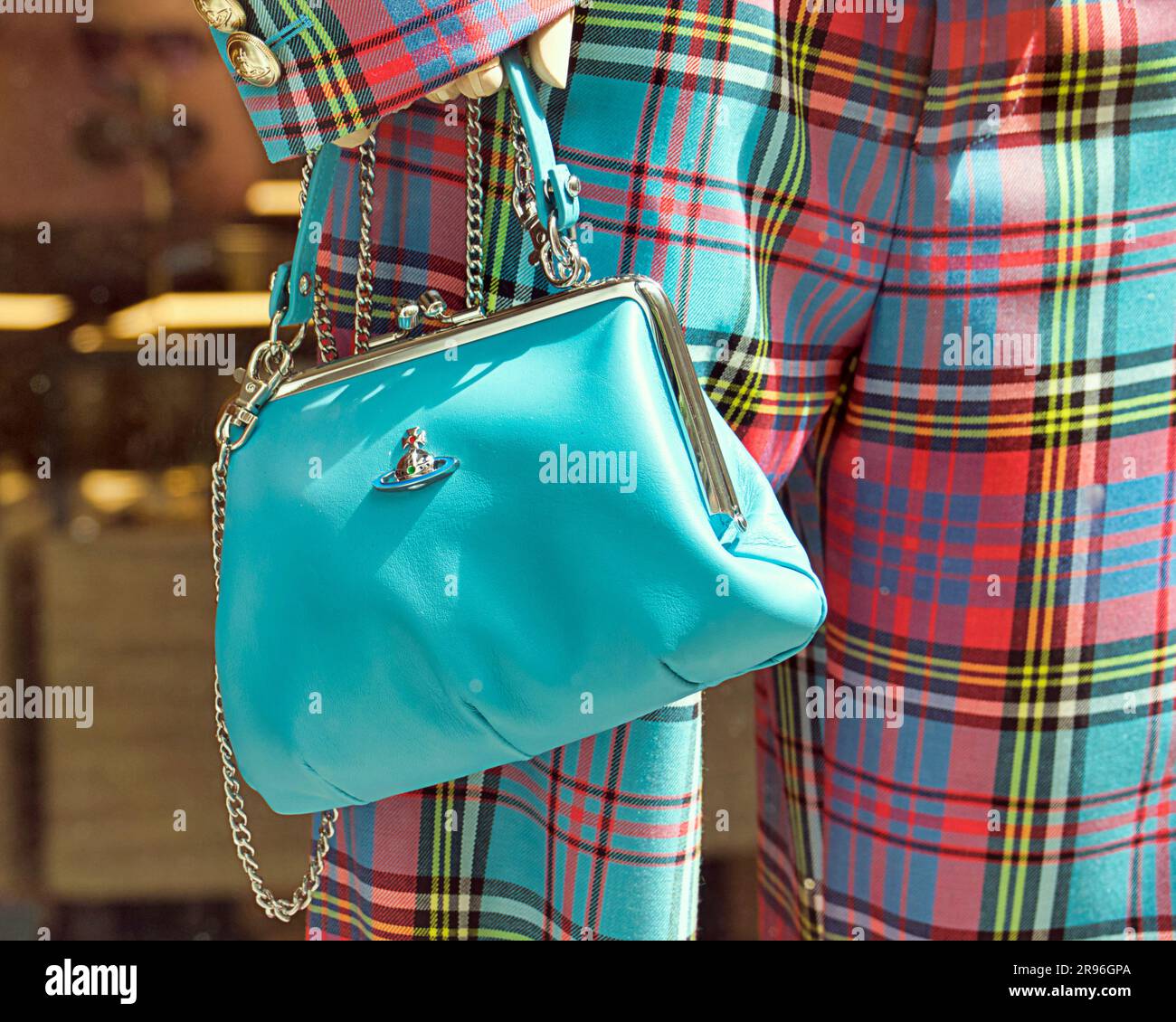 Vivienne Westwood designs iconic fashion Glasgow, Scotland, UK Stock ...