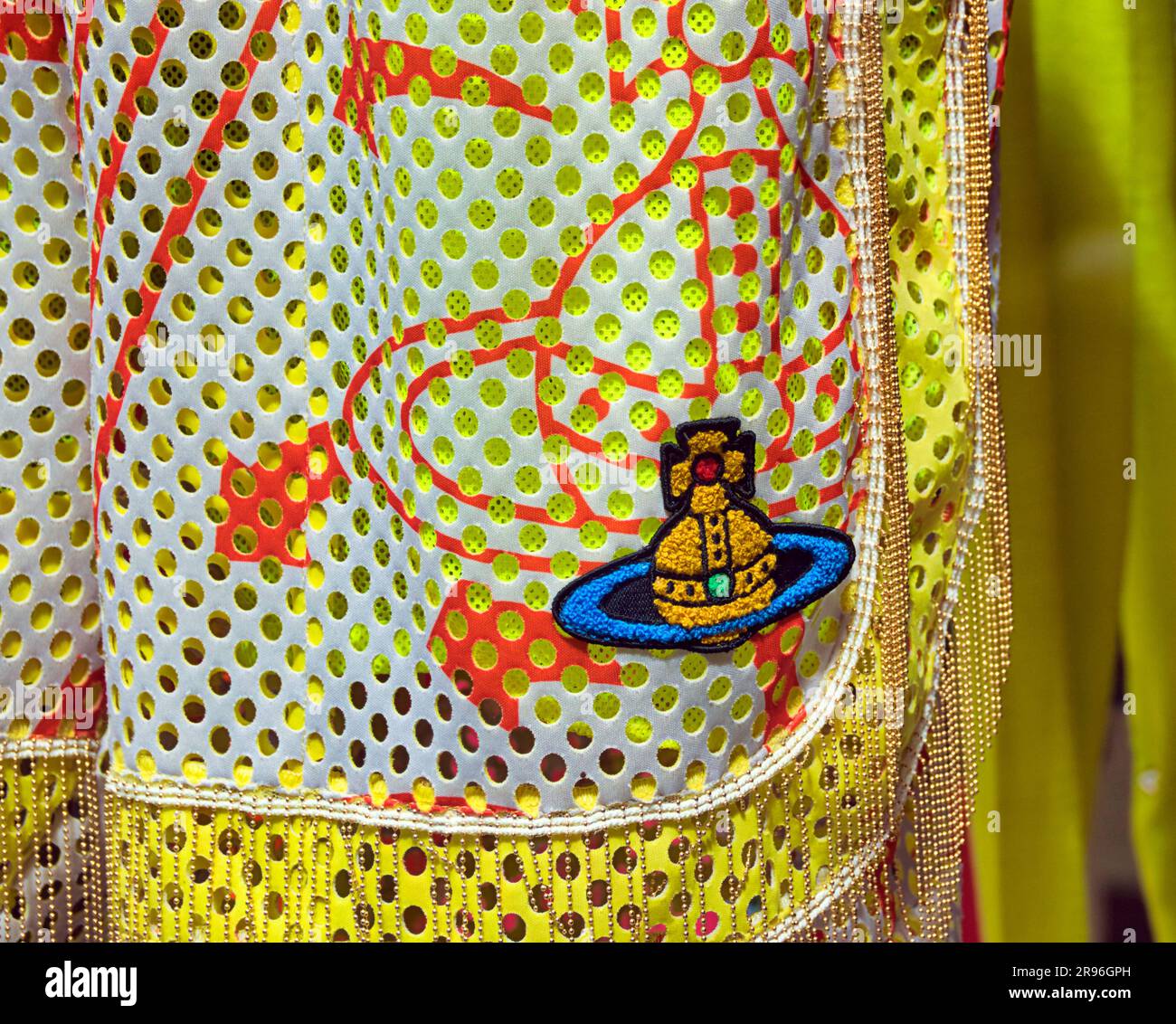 Vivienne Westwood designs iconic fashion Glasgow, Scotland, UK Stock ...