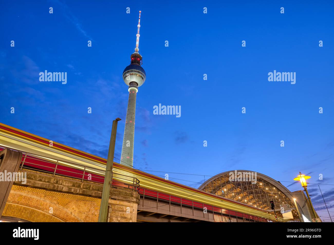 Entering station alexanderplatz hi-res stock photography and images - Alamy