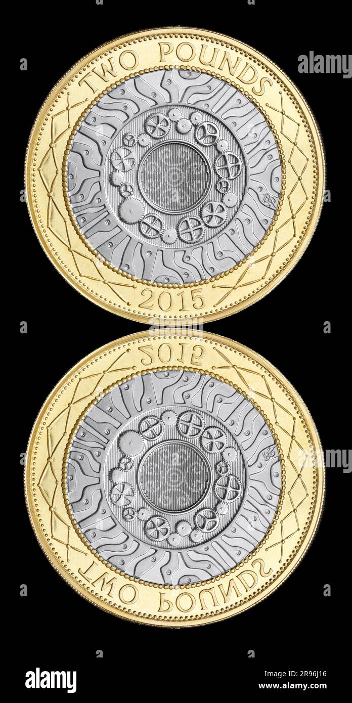 2015 pound coin hi-res stock photography and images - Alamy